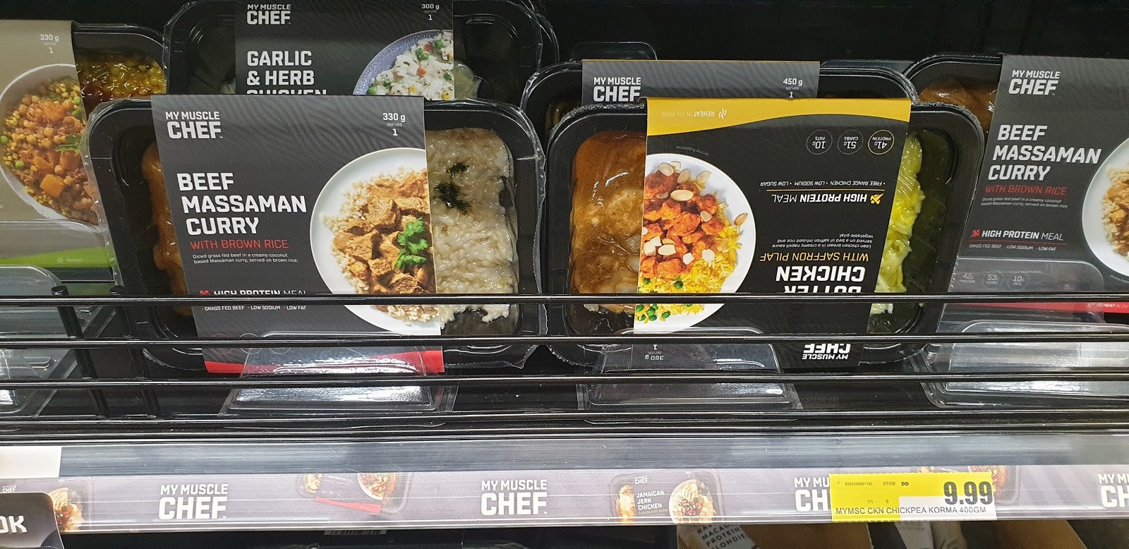 Butter Chicken With Saffron Pilaf (My Muscle Chef) | MealPrep