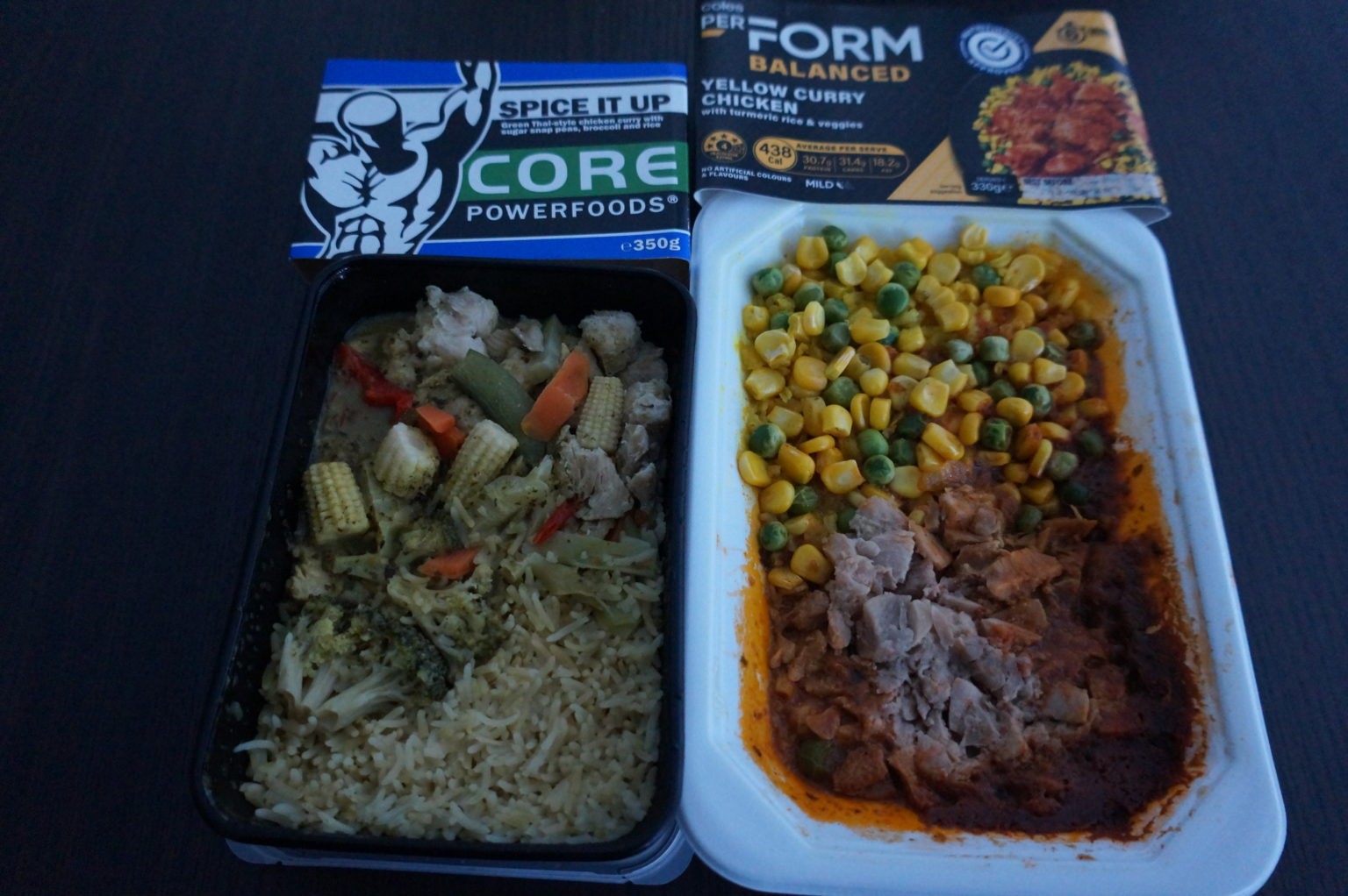 Coles PerForm vs Core Powerfoods | MealPrep