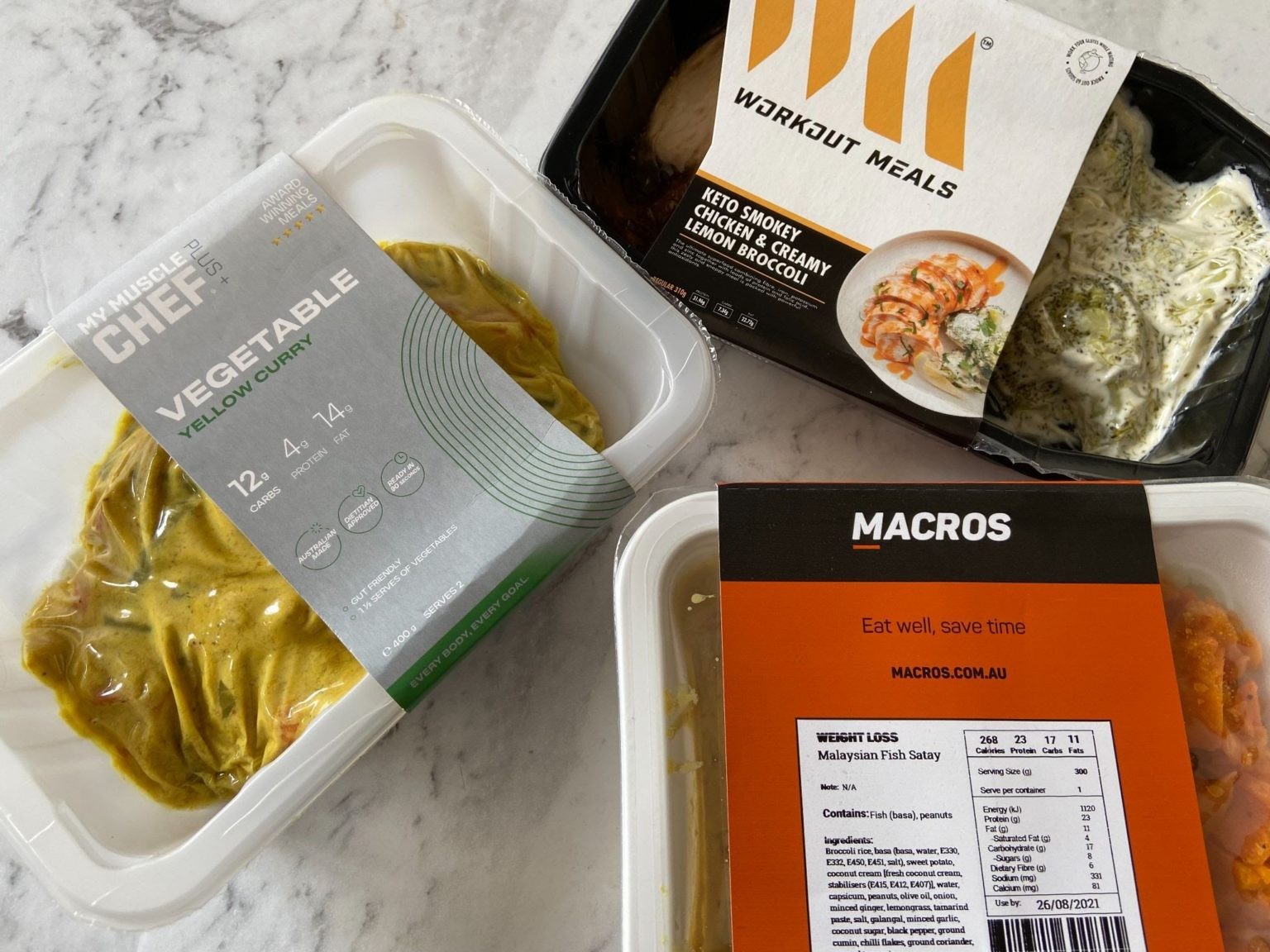 My Muscle Chef v Workout Meals v MACROS | MealPrep