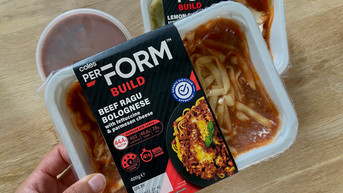 Nutritionist Review: Coles PerForm Build Meals | MealPrep