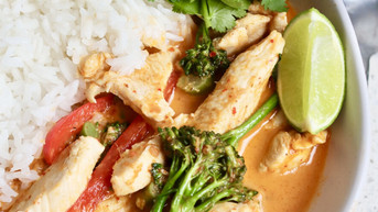 Thai Chicken Panang Curry by Chelsea Goodwin | MealPrep